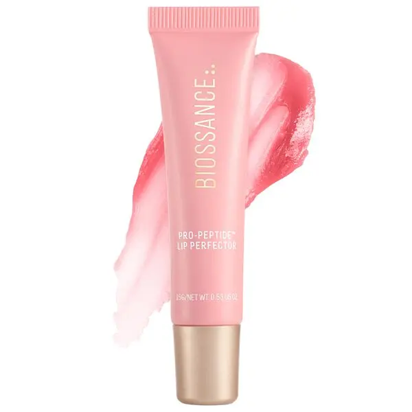 Biossance Pro-peptide Hydrating Lip Perfector Balm With Hyaluronic Acid - Blush Quartz